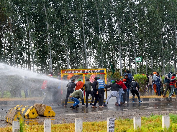 Farmer Protests 2020: Pictures Of How Farmers Are Treated When They Protest