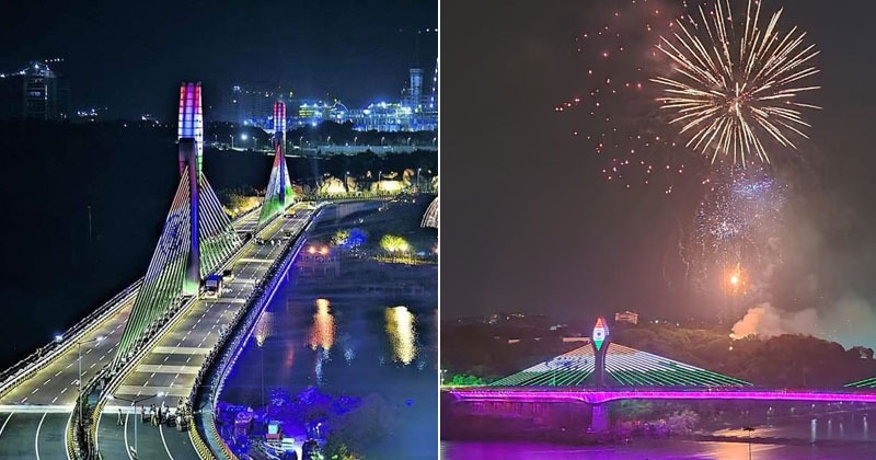 Here's What Hyderabad's Magnificent Hanging Bridge, Durgam Cheruvu ...