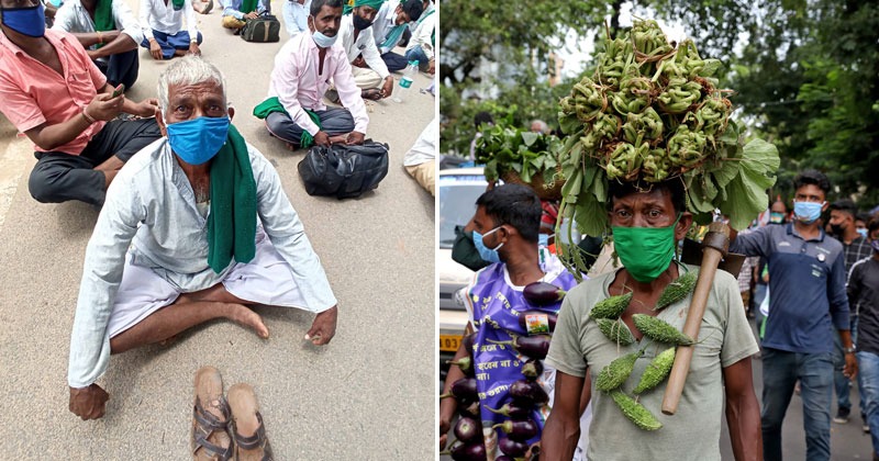 In Pictures: Farmers Across The Country Protesting Against New Farm ...