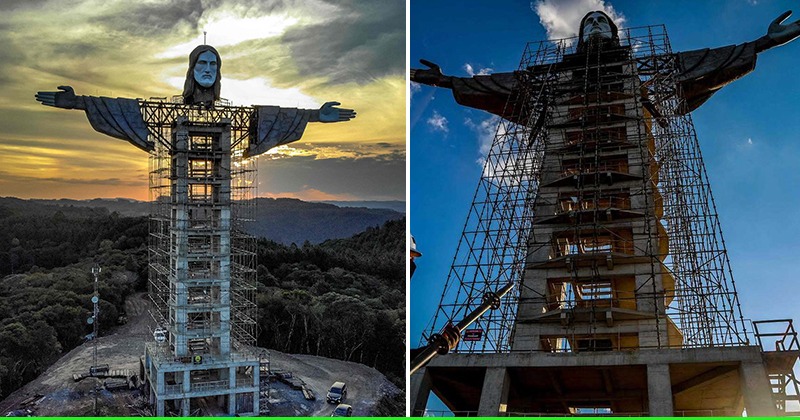 Brazil Is Building A New Giant Statue Of Jesus, Taller Than Rio's