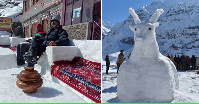 Stunning Images Of The Snow Festival From Himachal Pradesh’s Lahaul-Spiti District