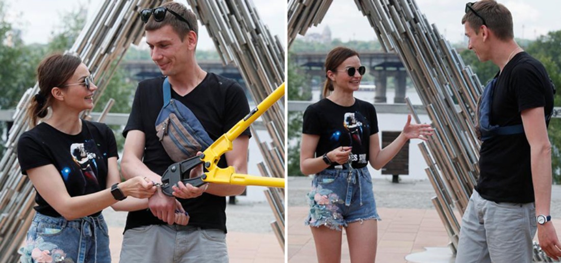 Handcuffed For 123 Days To Save Their Relationship, The Ukrainian ...