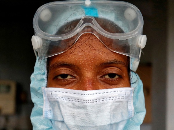 One Year With COVID Pandemic: Faces Of Frontline Workers Who Worked ...