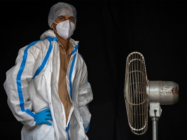 One Year With COVID Pandemic: Faces Of Frontline Workers Who Worked ...