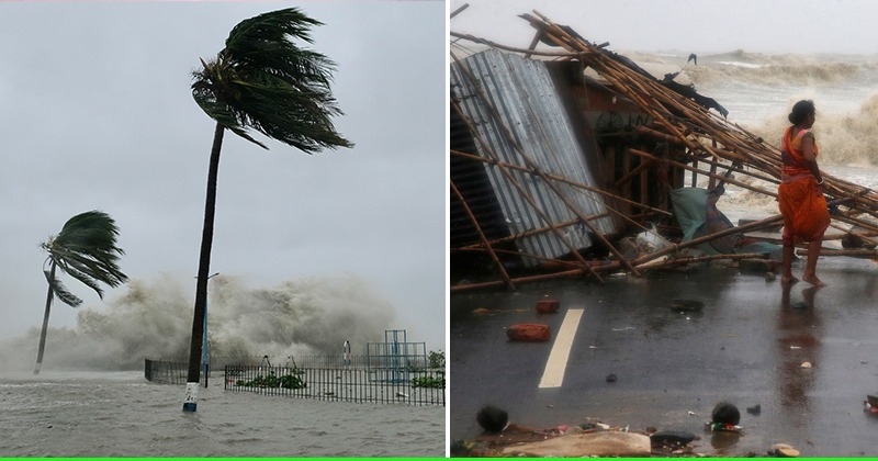 In Pics: Seawater Enters Villages, Sweeps Away Huts After Cyclone Yaas ...