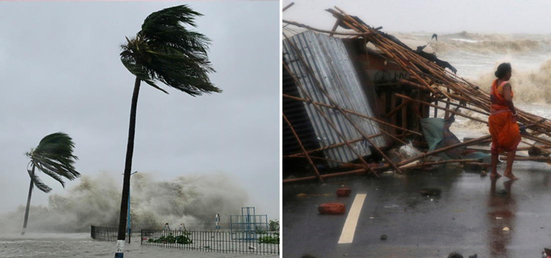 In Pics: Seawater Enters Villages, Sweeps Away Huts After Cyclone Yaas ...