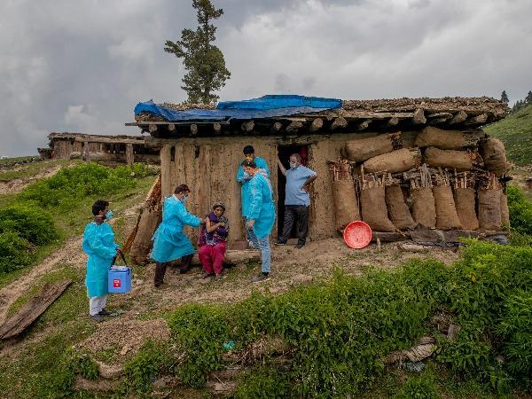 In Pics: A Glimpse Of India's Journey Of 100-Cr COVID Vaccination Feat