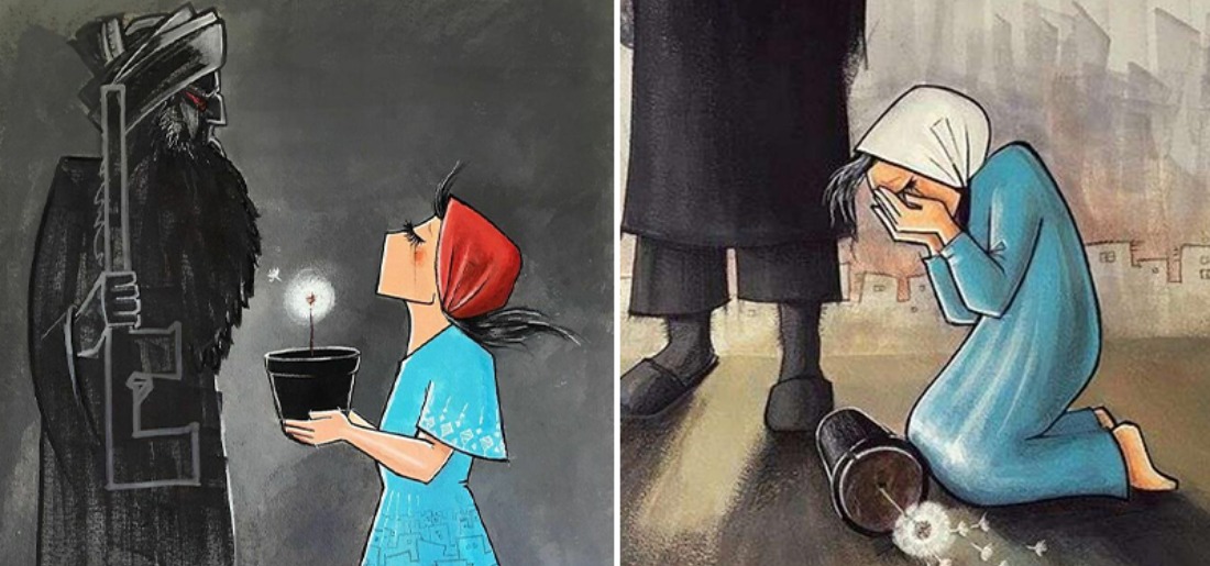 Meet Afghanistan's First Female Street Artist, Her Powerful Art Will ...