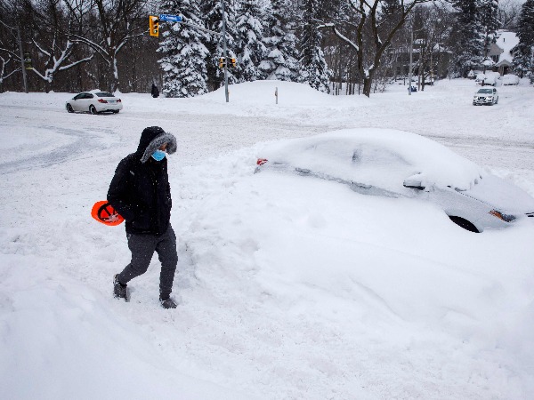 From Kashmir To New York, 19 Snowfall Images From 'Winter Wonderland ...