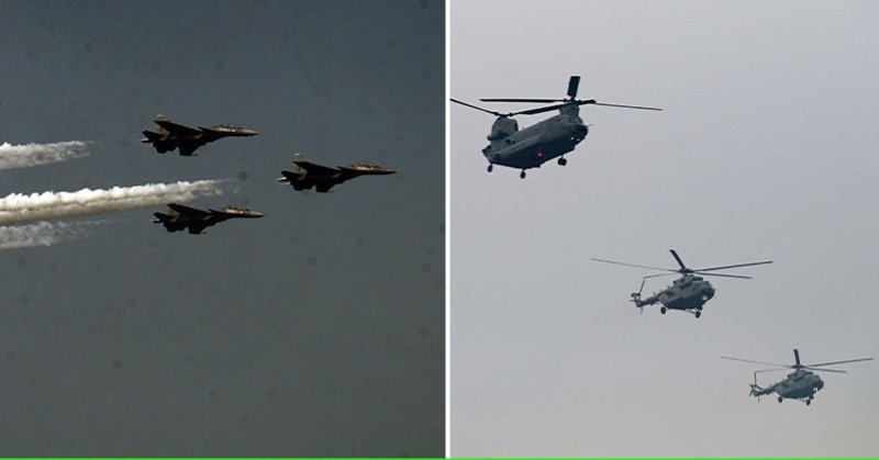 Powerful Photos Of ‘Grandest And Largest’ Flypast Rehearsal By IAF In ...
