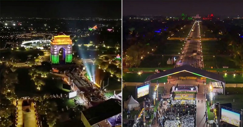 Rajpath Is History Now! Take A Look At Stunning Views Of 'Kartavya Path ...