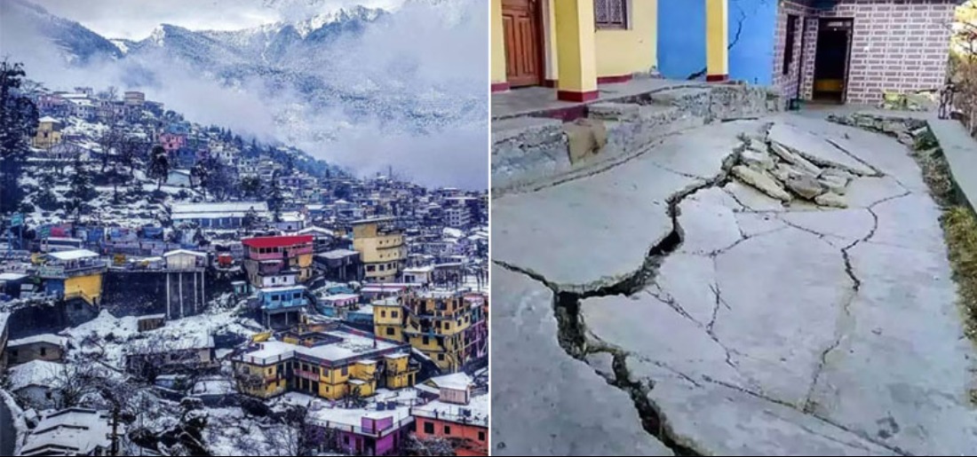 In Pictures: How Joshimath Is Crumbling With Every Crack In The Hills